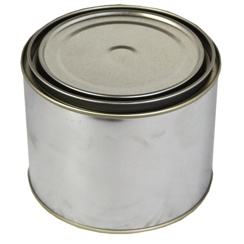 TIN 1KG PLAIN TT - TRIPLE TIGHT LID | Fowkes Bros