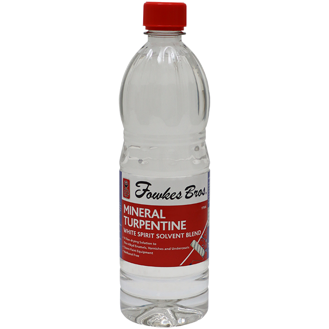 TURPENTINE MINERAL 750ML - CLEANING SOLVENT (TURPS) | Fowkes Bros