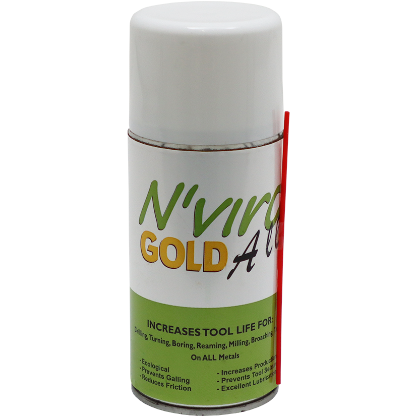 CUTTING FLUID 300ML SPRAY N VIRO GOLD - FOR ALL METALS | Fowkes Bros