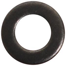 WASHER FLAT BLACK PLAIN 12 MM - DIN 125A - 13.0 X 24 X 2.5MM | Fowkes Bros