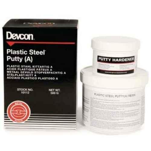 DEVCON PUTTY STEEL STD 500G - PLASTIC STEEL PUTTY (A) | Fowkes Bros