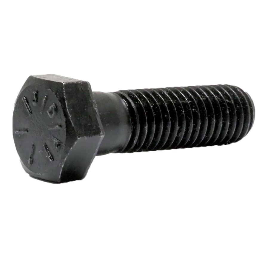 BOLT HT UNC BLK 3/8"X2" - SAE J429 - GRADE 5.0 - UNC BLACK | Fowkes Bros