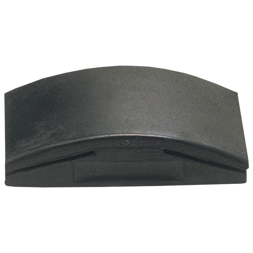 SANDING BLOCK RUBBER BLACK/RED - CARDED | Fowkes Bros