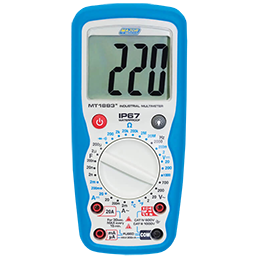 MULTIMETER DIGITAL 1000V IP67 MAJOR - AC/DC-MAX 10A DC (INC ACCESSORIES ...