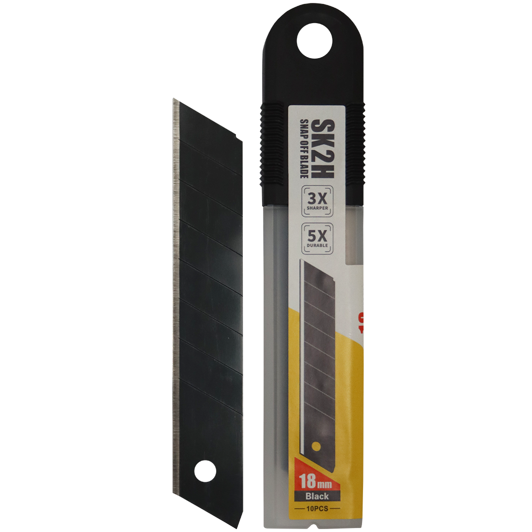 TRIM BLADE S/OFF 18MM 10/PK BLACK FB - SNAP-OFF - SOLD PER PACK OF 10 ...
