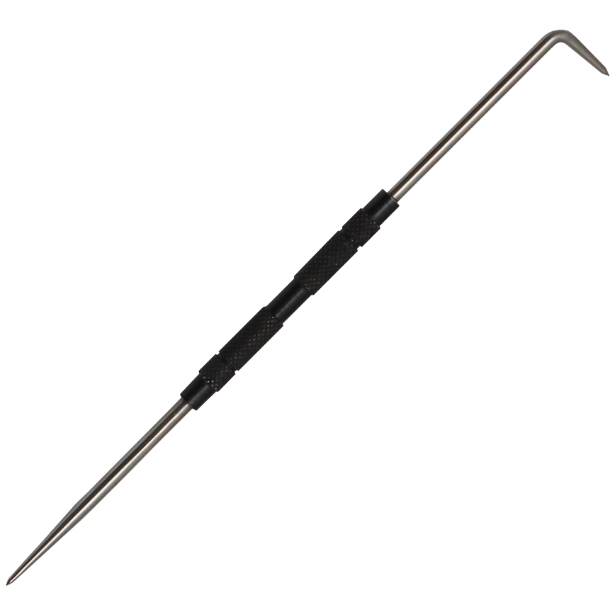 SCRIBER MACHINIST BENT END GROZ - 7.1/2" (190mm) KNURLED BODY | Fowkes Bros