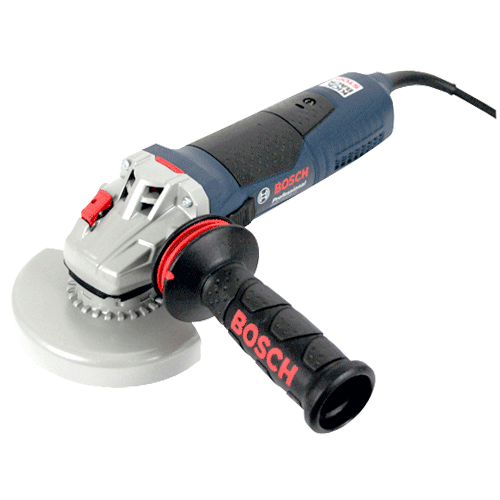 ANGLE GRINDER 125MM 1900W BOS - CORDED STANDARD SWITCH | Fowkes Bros