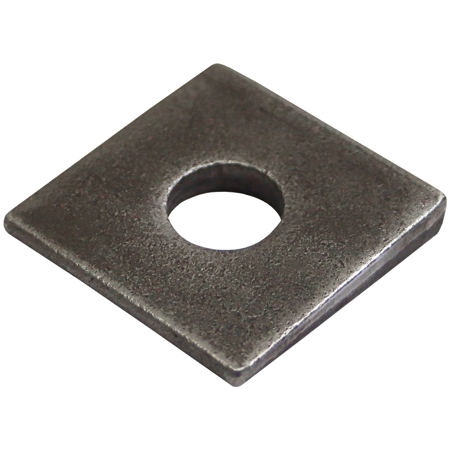 WASHER SQ.TAPER BLACK 10MM - DIN 435 - 38MMX38MM - 5° DEG TAPER ...