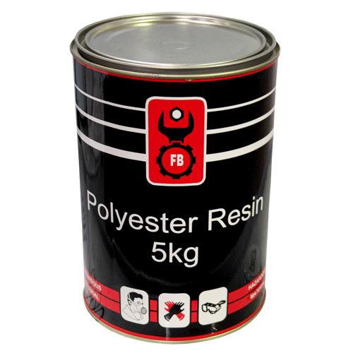 RESIN POLYESTER GP 5 KG - (ADD 1-2% MEKP) - 2100BQTN-WS | Fowkes Bros
