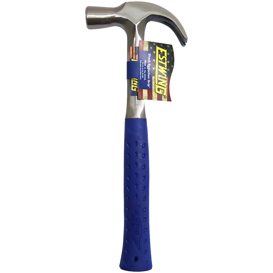 HAMMER CLAW 700G ESTWING VINYL - 24OZ - STEEL CURVED ENGLISH PATTERN ...