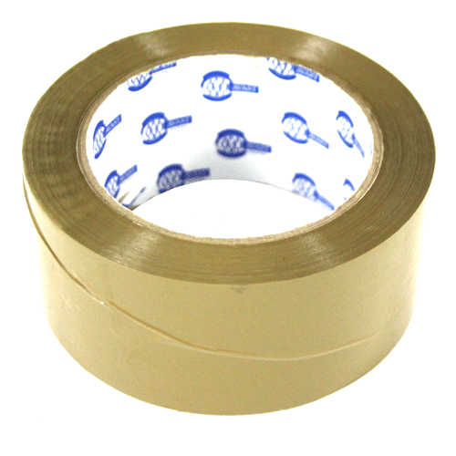 BUFF TAPE 48MM X 100MTR BROWN - PACKAGING TAPE | Fowkes Bros
