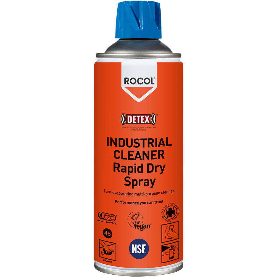 ROCOL SPRAY RAPID DRY 300ML - INDUSTRIAL CLEANER RAPID DRY | Fowkes Bros