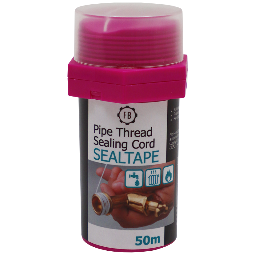 LO THREADSEAL CORD 50MTR FB - THREAD SEAL TAPE (GAS APPROVED) | Fowkes Bros