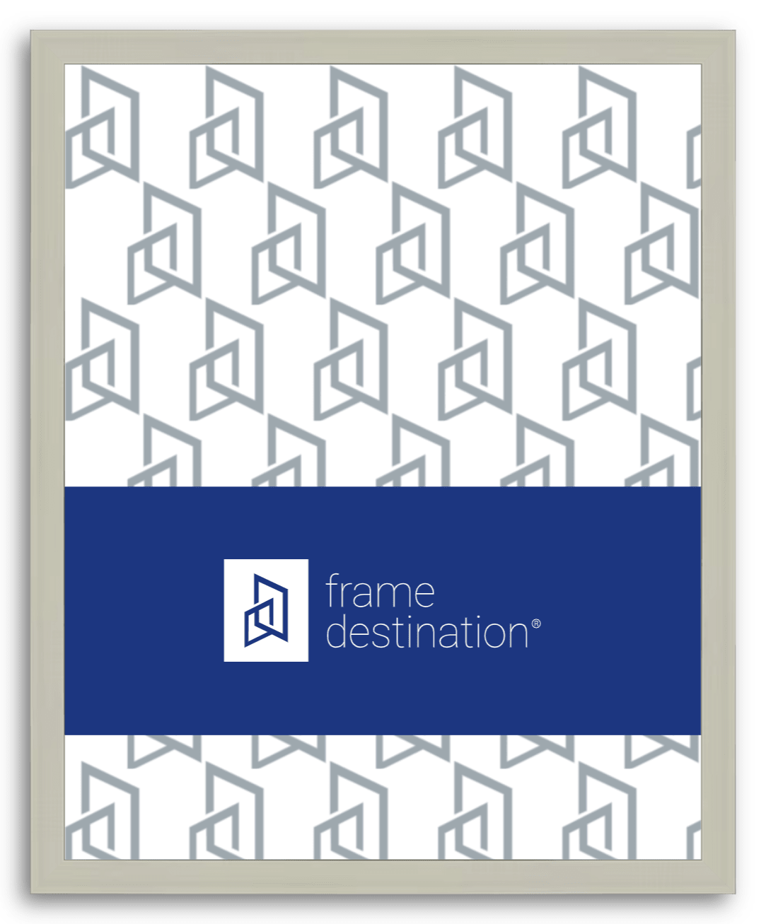 Nielsen P117 Metal Frame in German Silver | Frame Destination