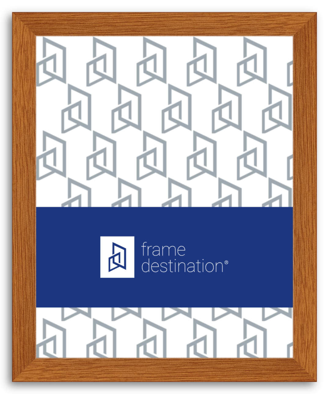 Classic Honey Maple Stain Wood Veneer Frame P502A | Frame Destination