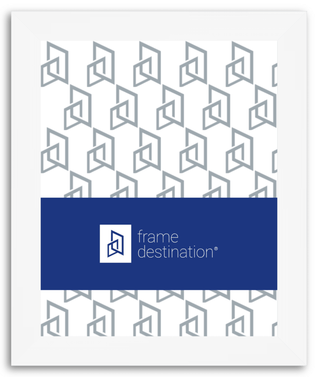 Deep Classic Gallery Wood Frame in White PS24 | Frame Destination