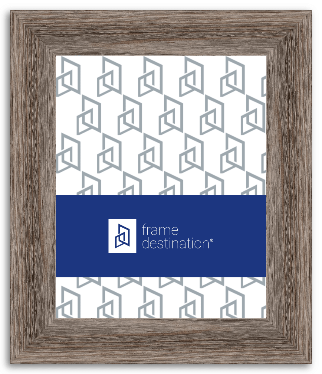 Rustic Sloped Light Brown Woodgrain Frame P543 | Frame Destination