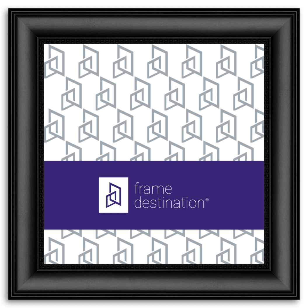 Black Sloped Square Wood Picture Frame P522 | Frame Destination