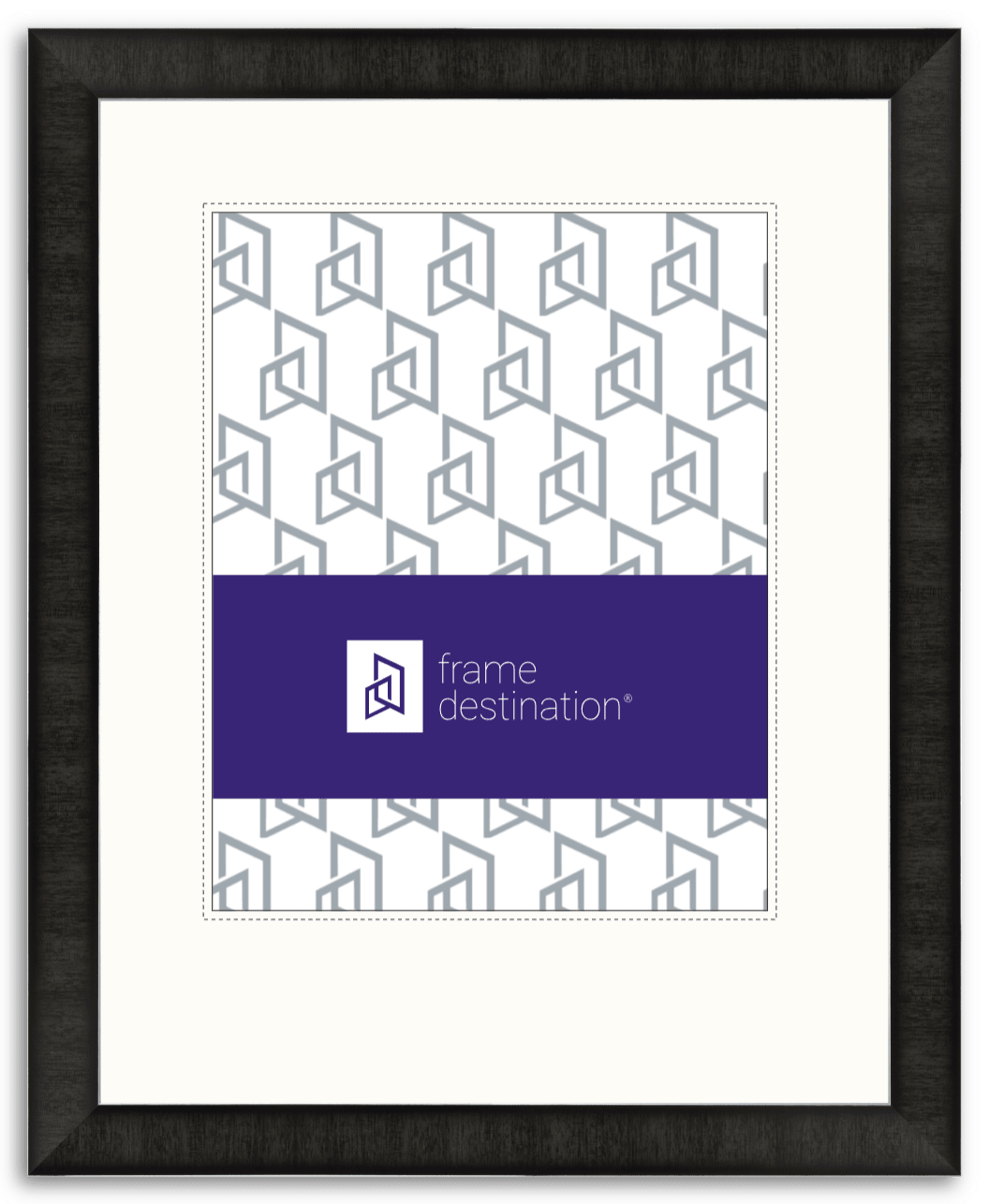 Gray with Silver Detail Diploma Frame with Off White Mat - P526 | Frame ...