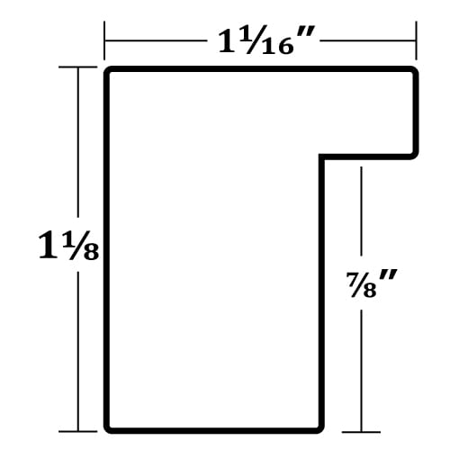 Wood Frame Profile 876 | Frame Destination
