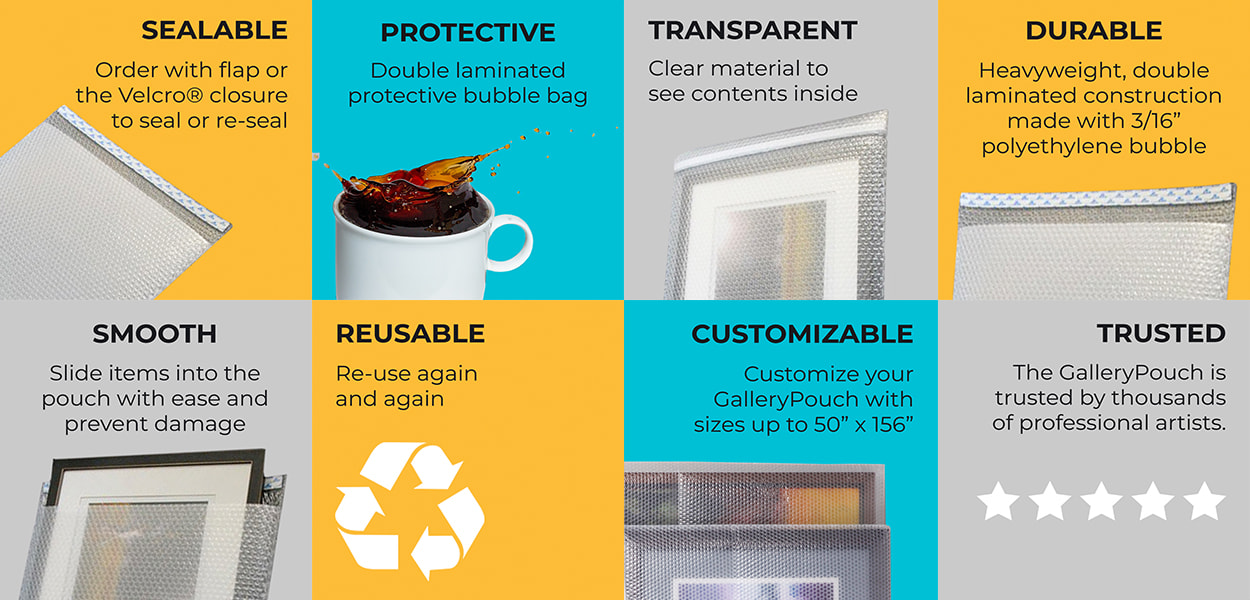 Packing Picture Frames: Meet the GalleryPouch | Frame Destination