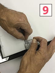 How to Position and Attach a Hanging Kit to Your Metal Picture Frame