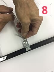 How to Position and Attach a Hanging Kit to Your Metal Picture Frame