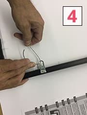 How to Position and Attach a Hanging Kit to Your Metal Picture Frame