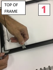 How to Position and Attach a Hanging Kit to Your Metal Picture Frame