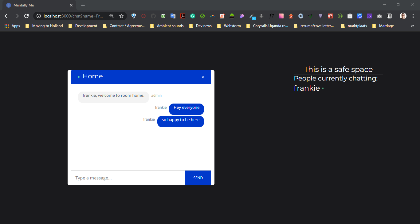 GitHub - Frankie-B/client: Client side for Mentally me app
