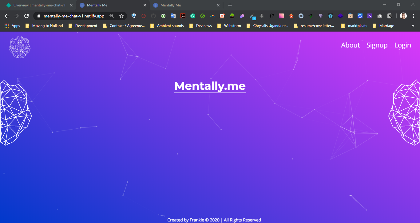 GitHub - Frankie-B/client: Client side for Mentally me app