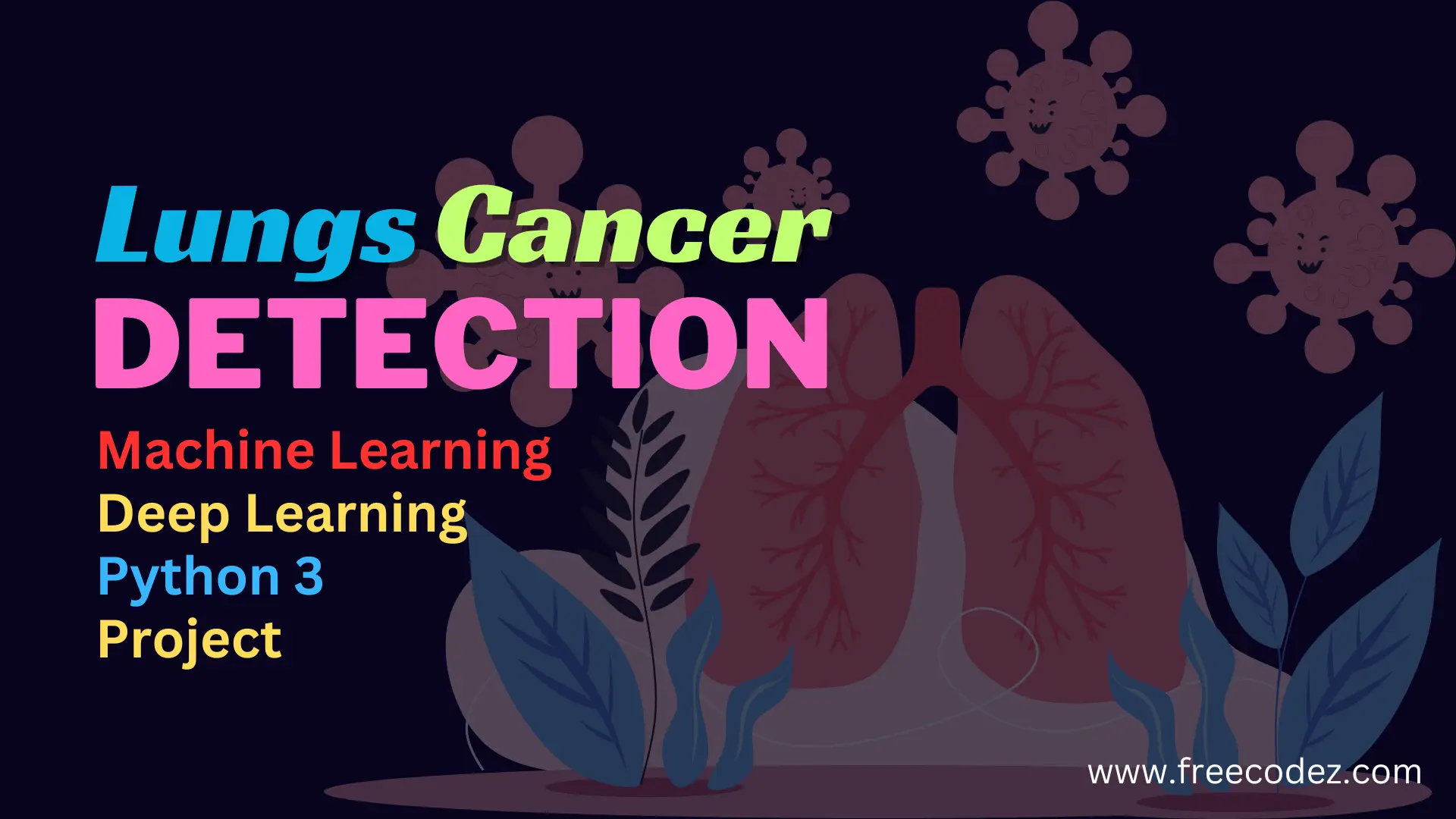 2 Web Templates | Final Year Project, Lungs Cancer Detection Project ...