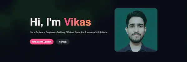 Vikas | Full Stack Developer