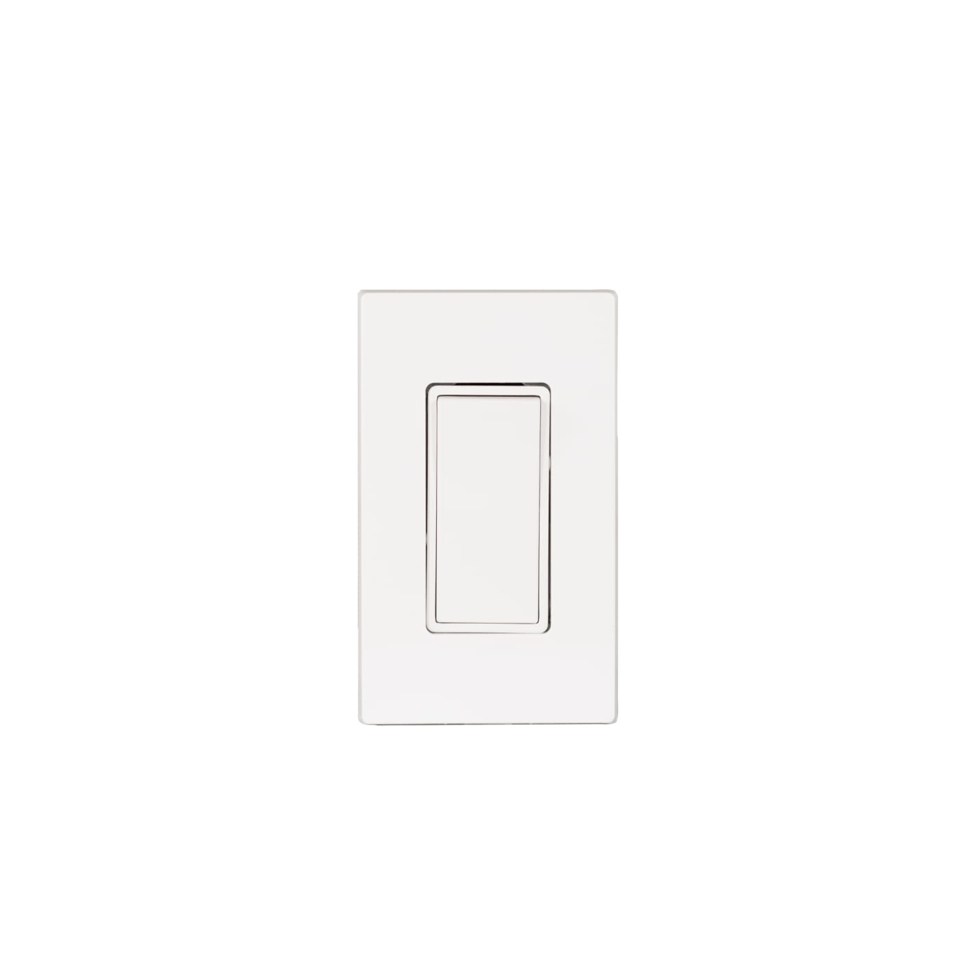 Single Simple Switch Wall Plate and Gang Box - 20 Amp Per Pole