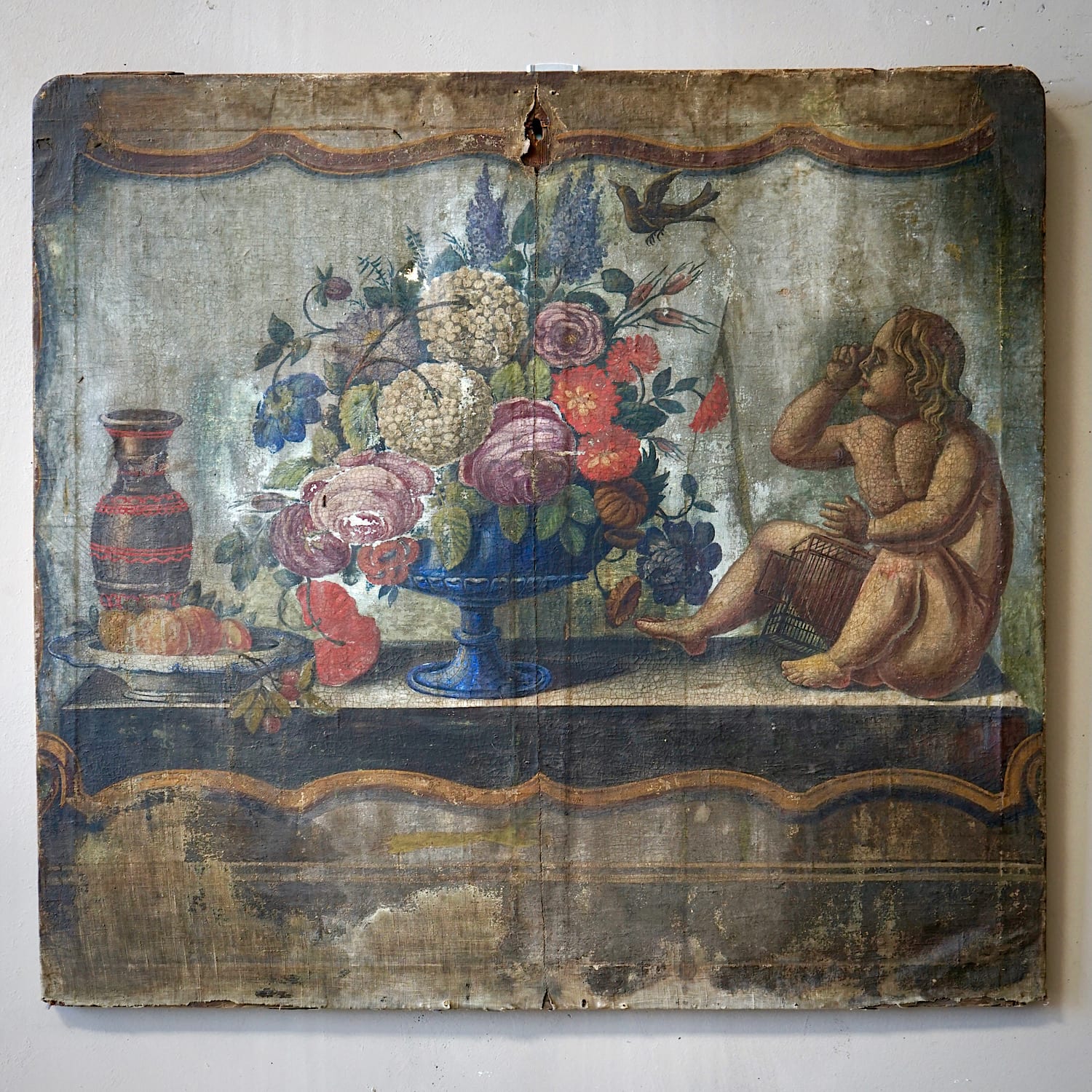 French Decorative Dessus-de-Porte Painting | BARAN de BORDEAUX - French ...