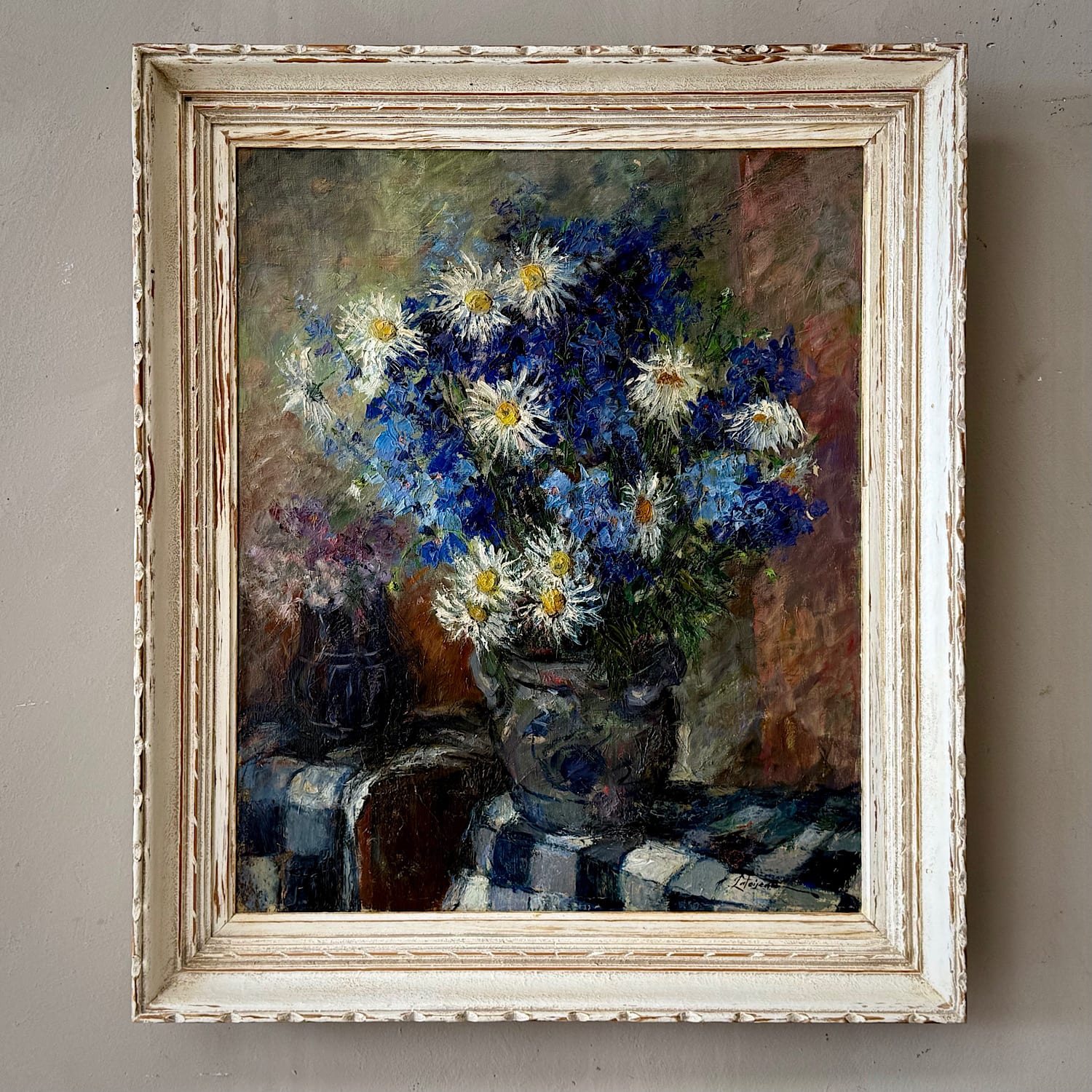 French Still-Life Oil Painting | BARAN de BORDEAUX - French Antiques ...
