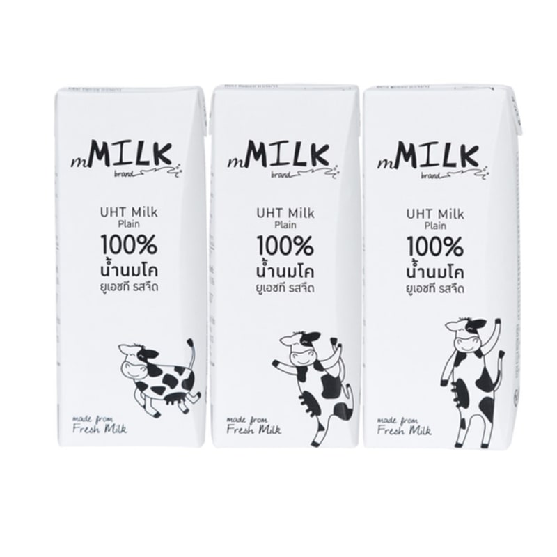 UHT Plain Milk 100% Brand mMilk | Order ingredients online | freshket