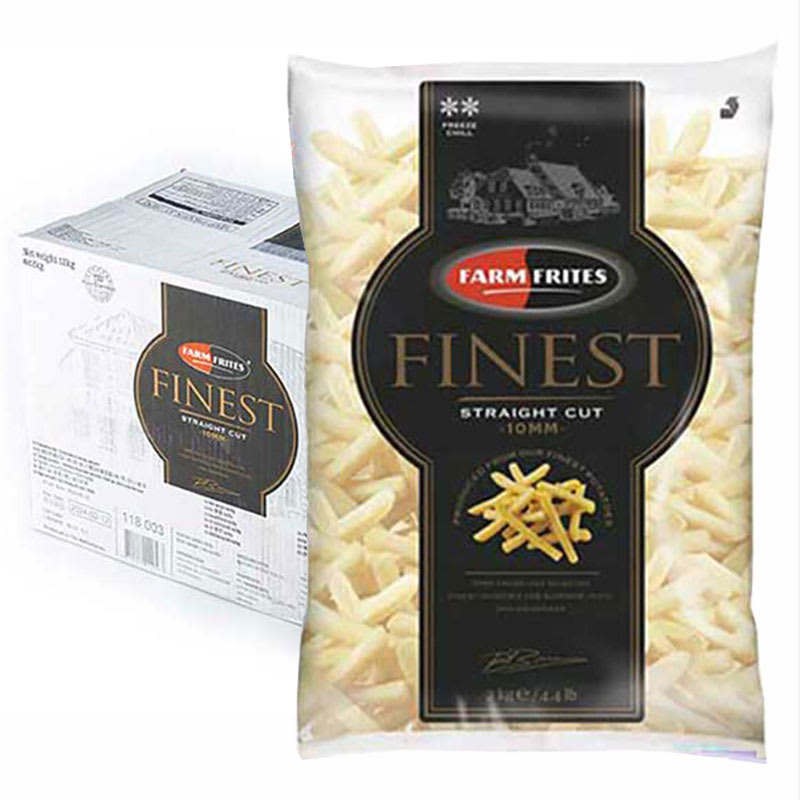 French Fries Straight Cut 10 mm. Farm Frites Brand | Order ingredients ...