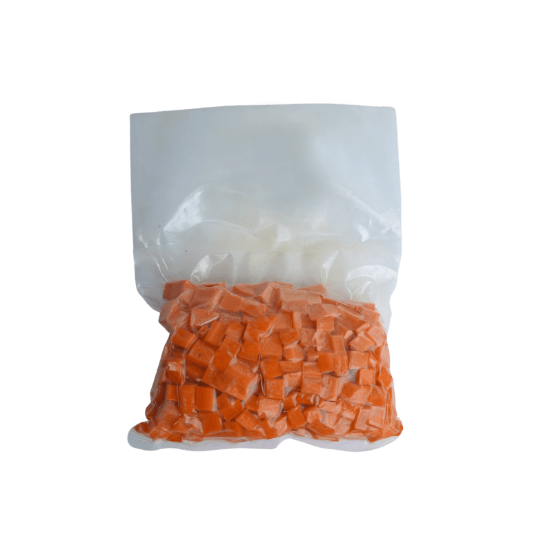 Frozen Diced Carrot 1x1 cm. | Order ingredients online | freshket
