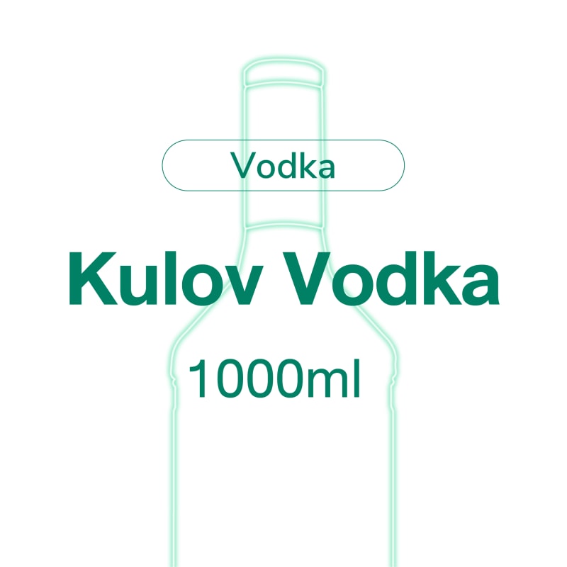 Vodka Kulov | Order ingredients online | freshket
