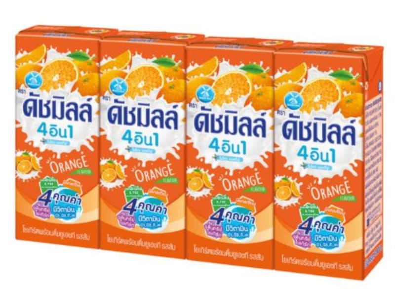 Drinking Yoghurt UHT Milk Orange Flavour Dutch Mill Brand | Order ingredients online | freshket
