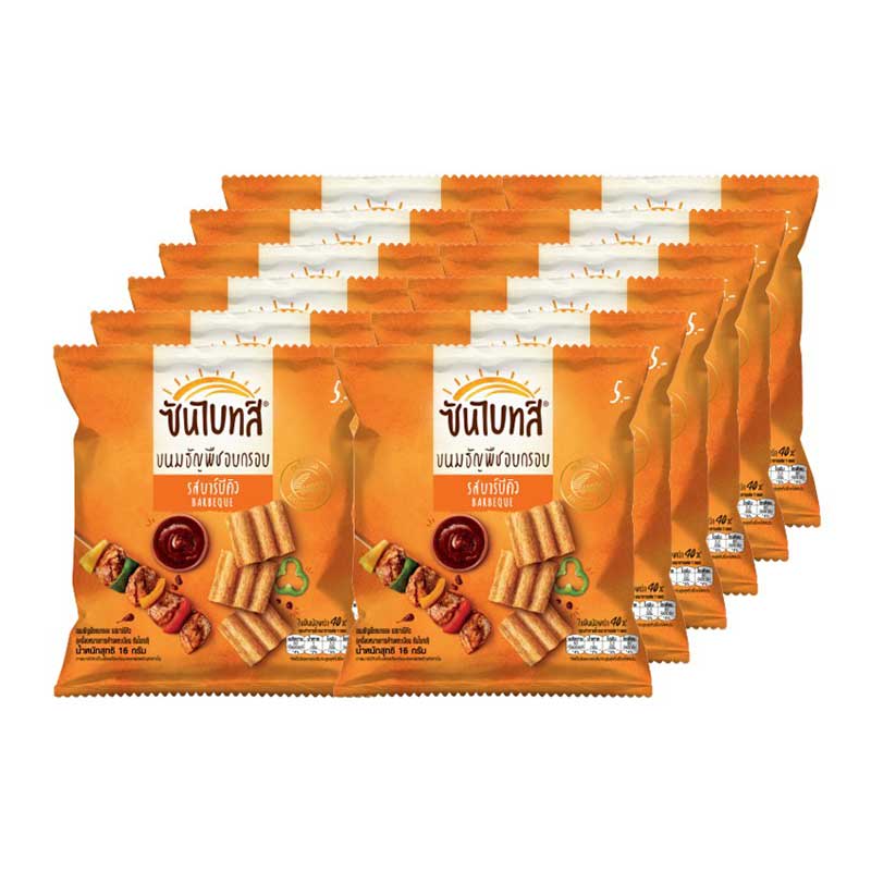 Baked Multigrain Snack BBQ Flavor Brand Sunbites | Order ingredients ...