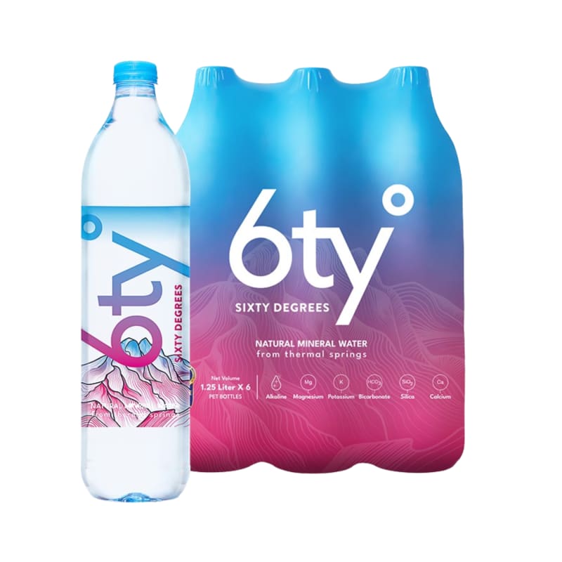 Mineral water 100% 6ty Degree Brand | Order ingredients online | freshket