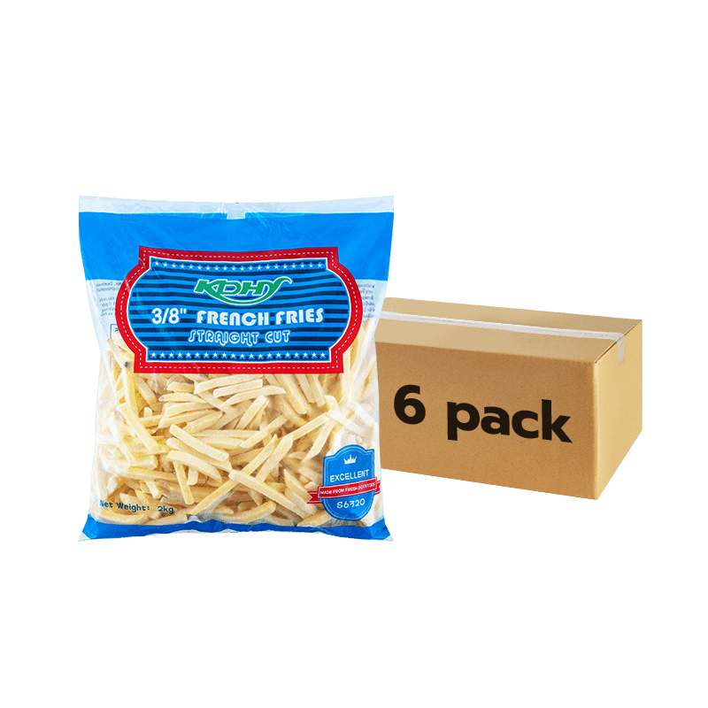 เฟรนช์ฟรายส์เส้นตรง ตรา KDHY ตัด 9.5มม (3/8") (แช่แข็ง) | freshket สั่ง ...
