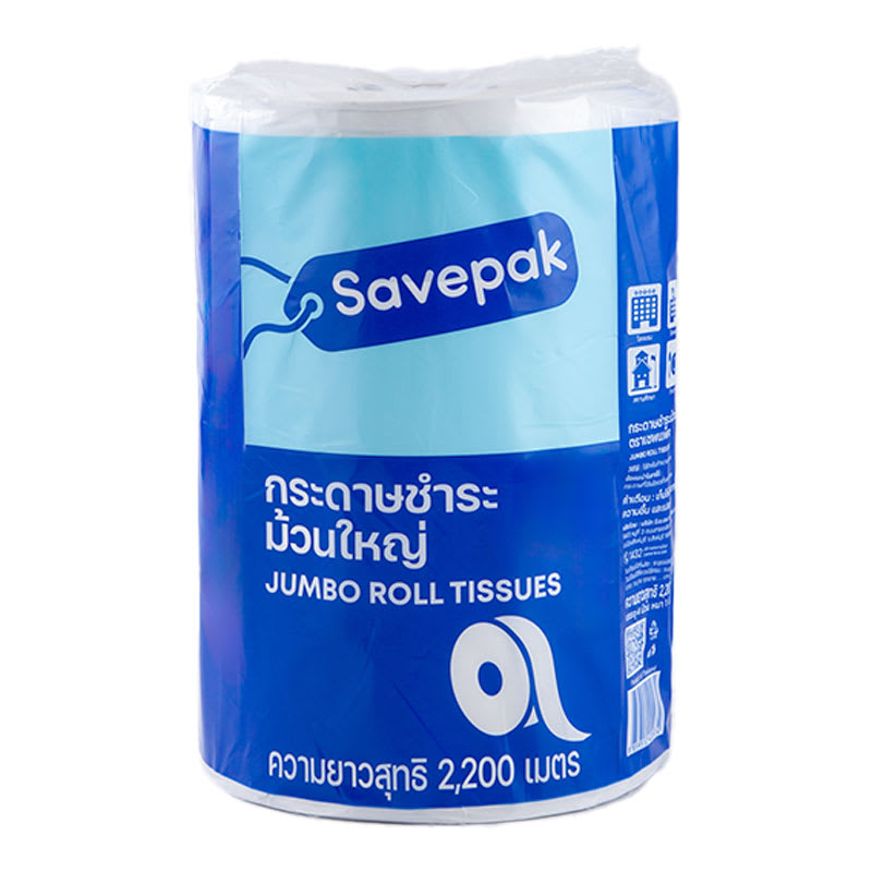 Roll Tissue Jumbo size Savepak Brand | Order ingredients online | freshket