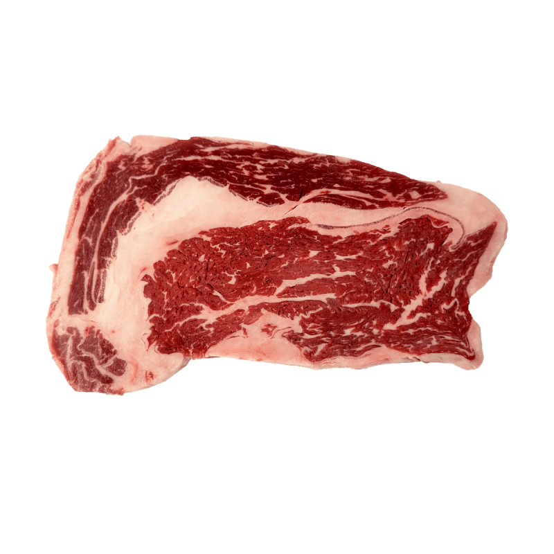 Australian Rib Eye (Cube Roll) Angus Beef Grain Fed MB 2+ Steak Portion ...
