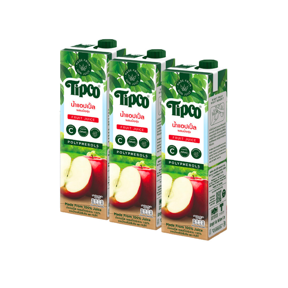 น้ำแอปเปิ้ลผสมน้ำองุ่นรวม 100% UHT ตราทิปโก้ | freshket สั่งวัตถุดิบออนไลน์