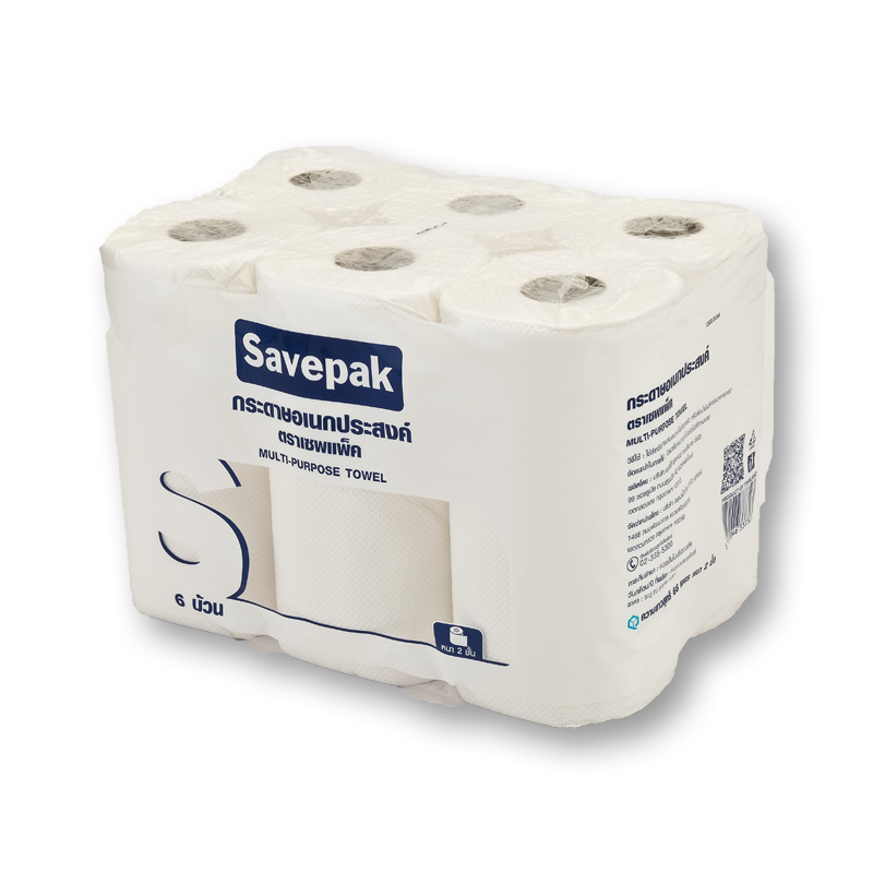 All Purpose Tissue Rolls 2-Ply Savepak brand | Order ingredients online ...