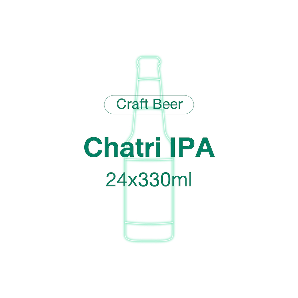 คราฟท์เบียร์ขวด Chatri IPA ตราฟูลมูน (ยกลัง) | freshket สั่งวัตถุดิบออนไลน์