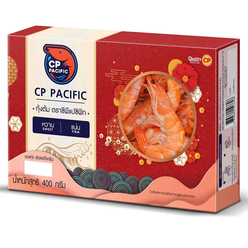 Frozen Whole Cooked Prawn Size 45-55 each/lbs. CP Pacific Brand | Order ...